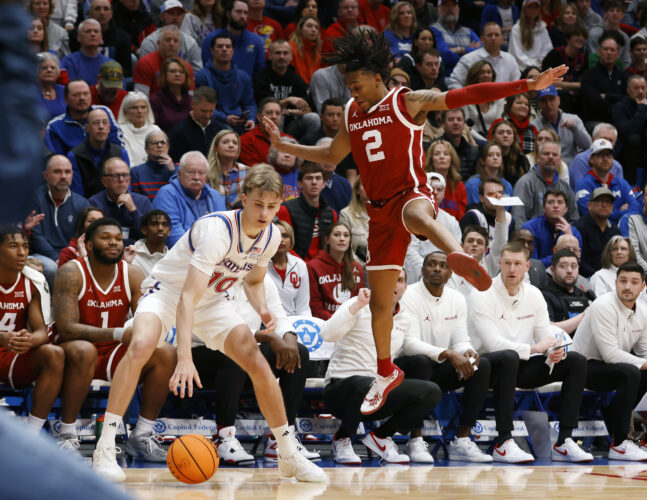 Johnny Furphy provides spark as new starter in KU’s win over Oklahoma ...